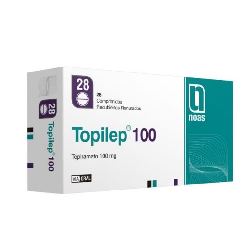 Topilep 100 mg x 28 Comp - Farmacity Uruguay