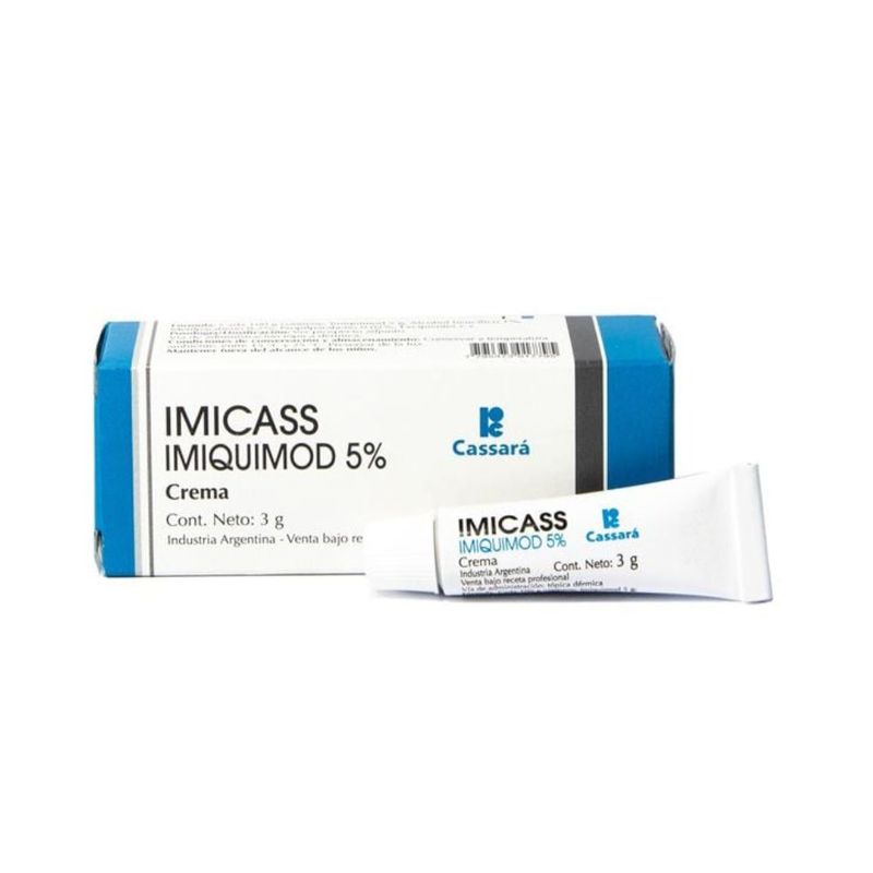 Imicass 5% Crema Dérmica x 3 g - Farmacity Uruguay