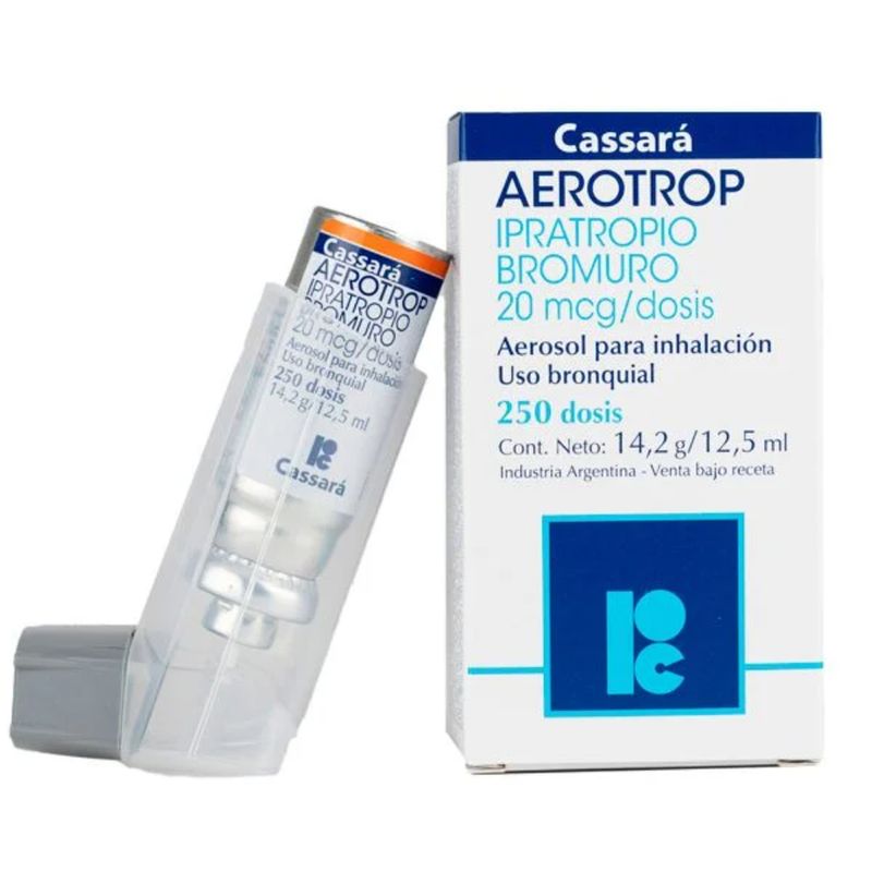 Aerotrop Aerosol Hfa x 250 Dosis - Farmacity Uruguay